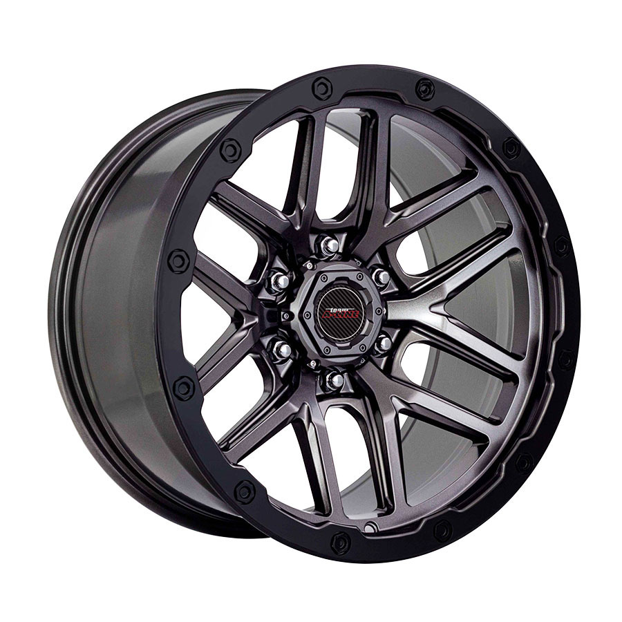 20″ A-Line Bounty 6/139 Titanium Black Lip Alloy Wheels - PESA Shop
